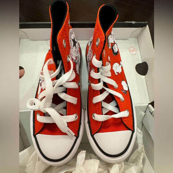 Converse | Shoes | Nwt Peanuts X Chuck Taylor All Star High Snoopy And ...